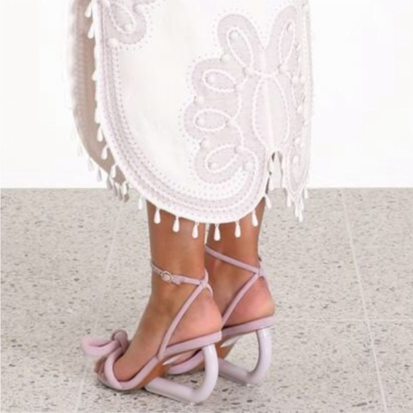 Zimmermann | Shoes | Zimmermann White Sandals Size 4 | Poshmark
